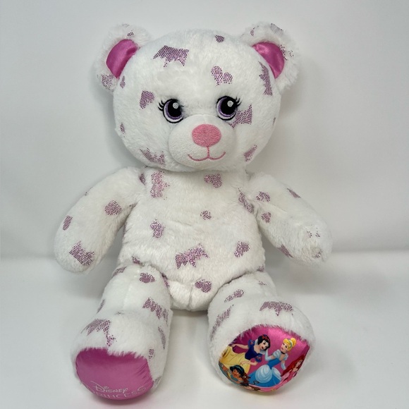 Build-A-Bear | Other | Build A Bear Disney Princess Bear Pink Glitter ...
